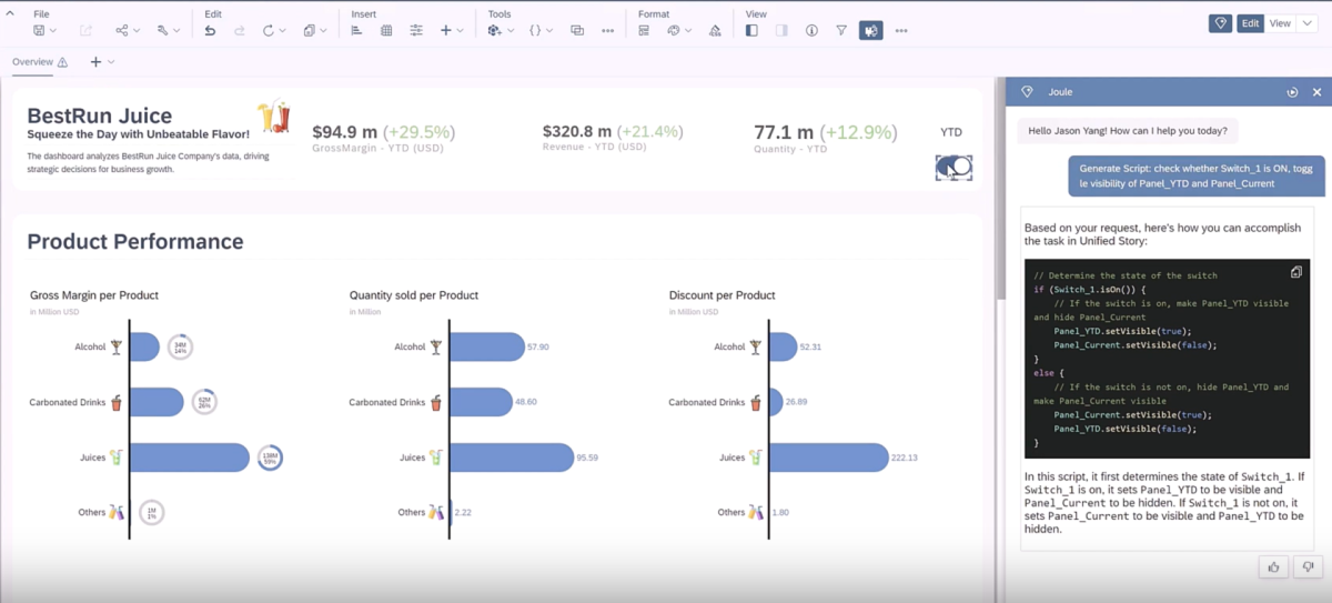 Which new features SAP Analytics Cloud offers